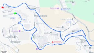 2025 Runaround Route Map